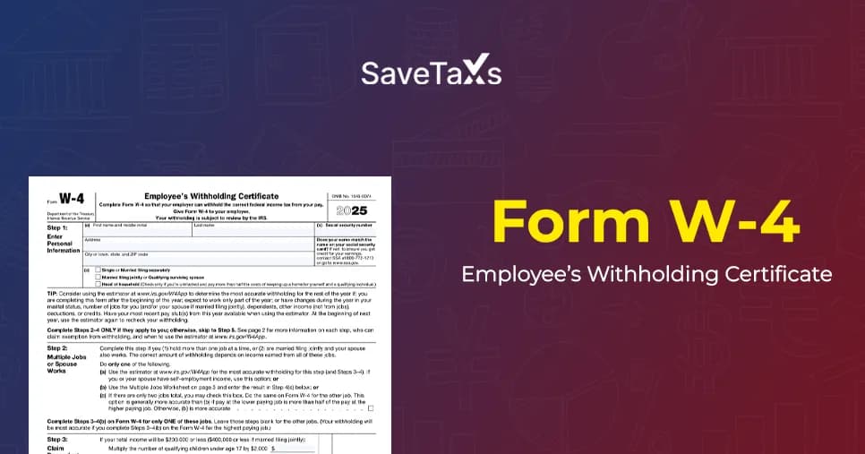 What Is a W-4 Form? Employee Withholding Guide