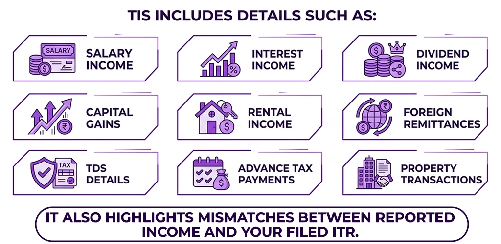 Taxpayer Information Summary (TIS) Under Income Tax