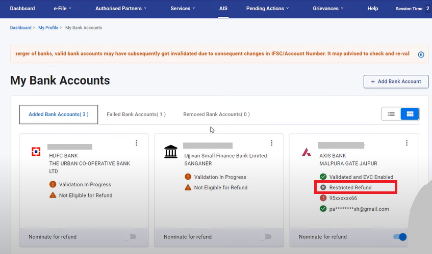 What Are Restricted Refunds in ITR? Meaning, Reasons & Solutions